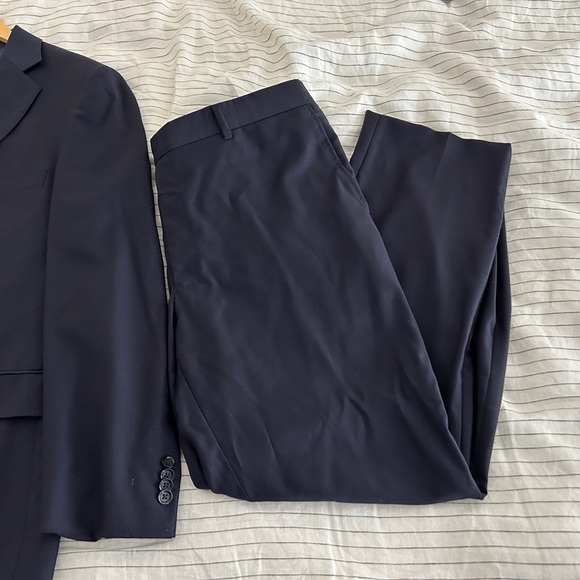 Byron British Style | Suits & Blazers | Byron Custom Suit 44r Navy ...